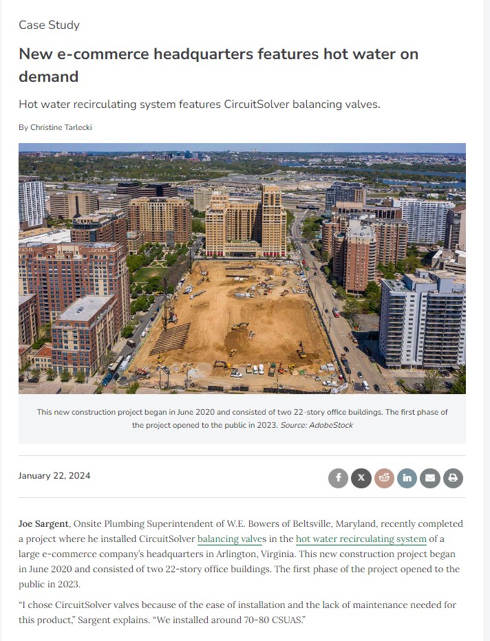 CircuitSolver Balancing Valve - Literature